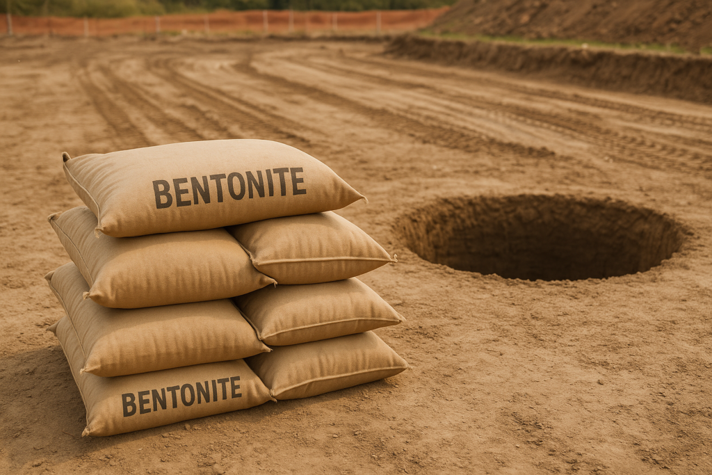 How Many Bentonite Bags Required for 1m Bore