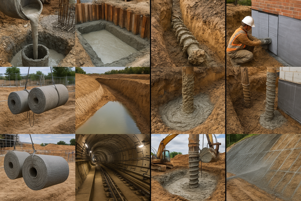 10 Uses of Bentonite in Civil Engineering | CMS Industries